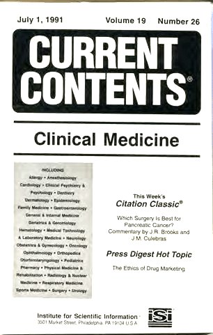 Current Contents en cd-rom - EPI